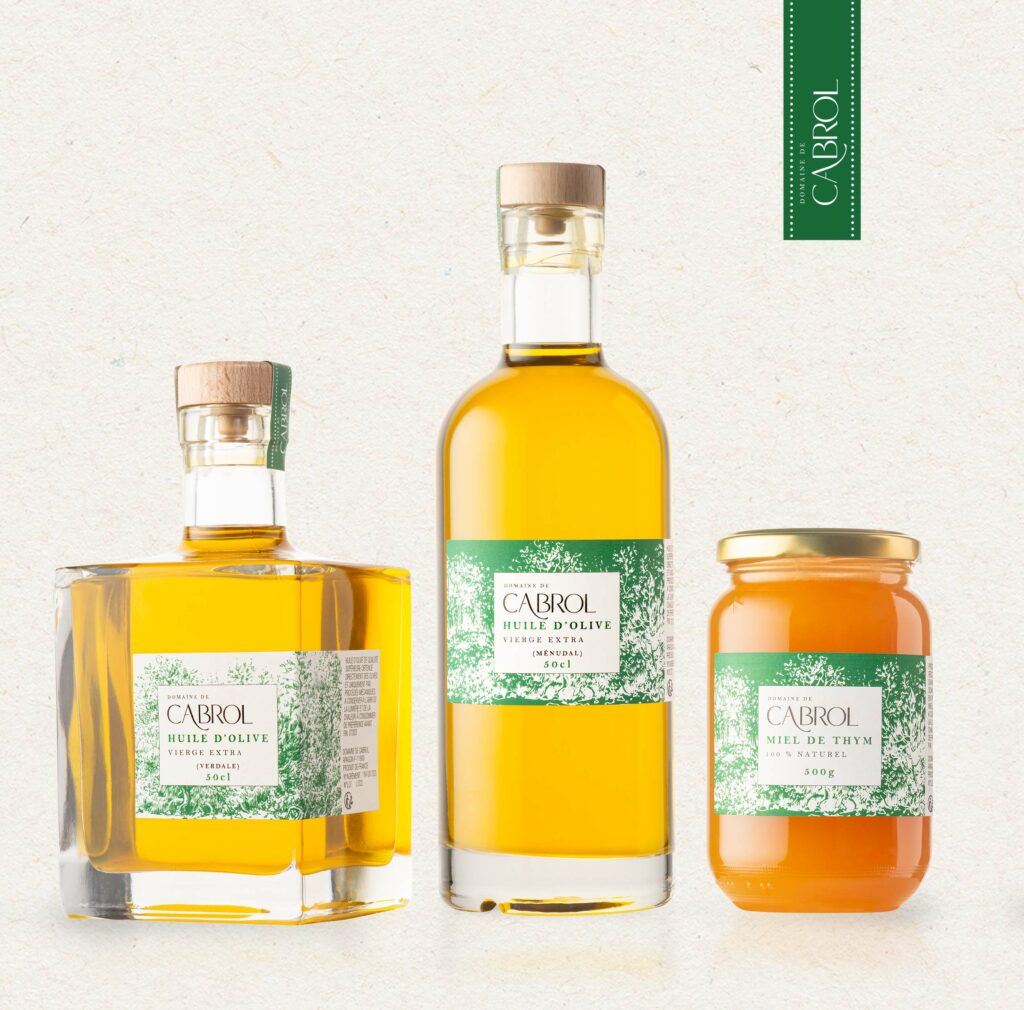 DOMAINE DE CABROL / HUILE D'OLIVE & MIEL – Agence des Coteaux